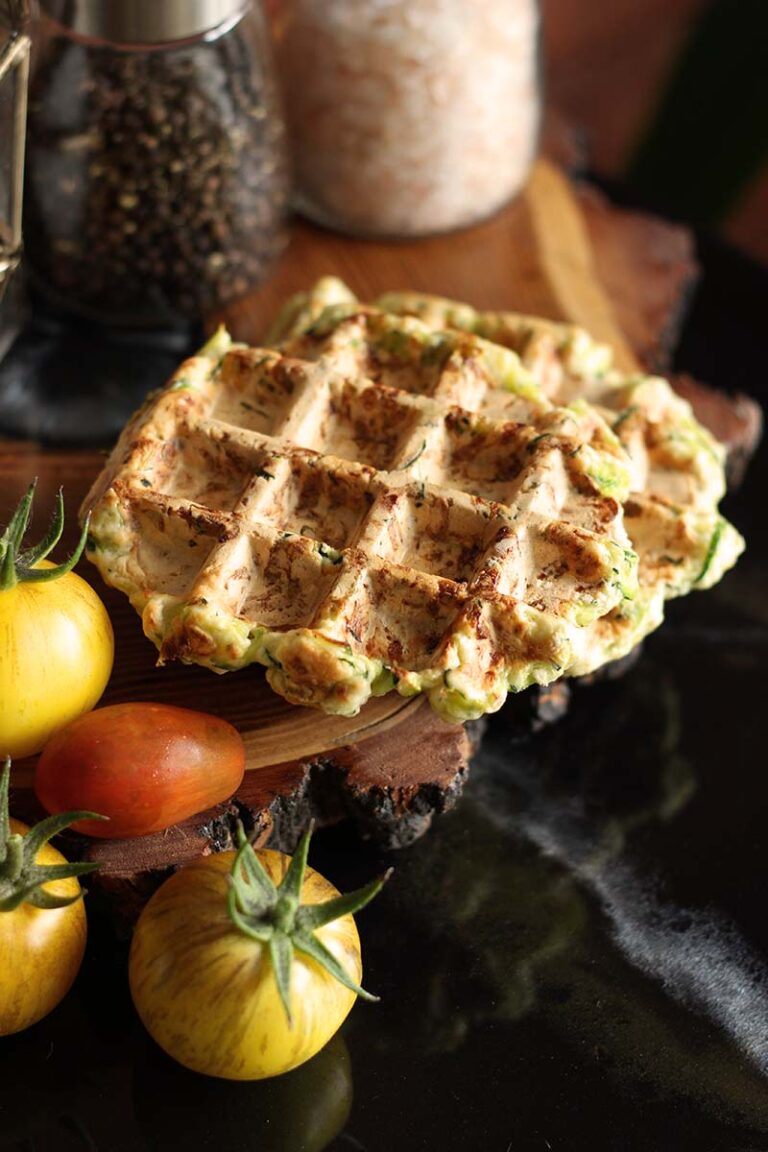 Gofry z cukinii – WegePrzepis